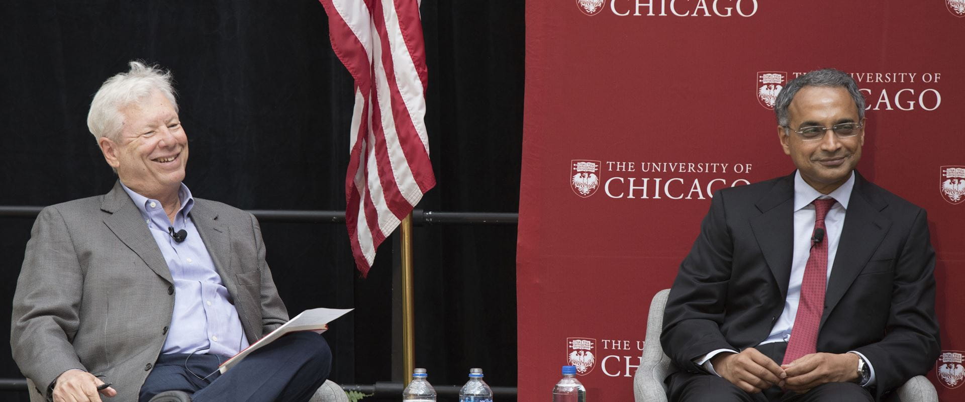 Dean Madhav Rajan and Richard Thaler Participate in Distinguished ...
